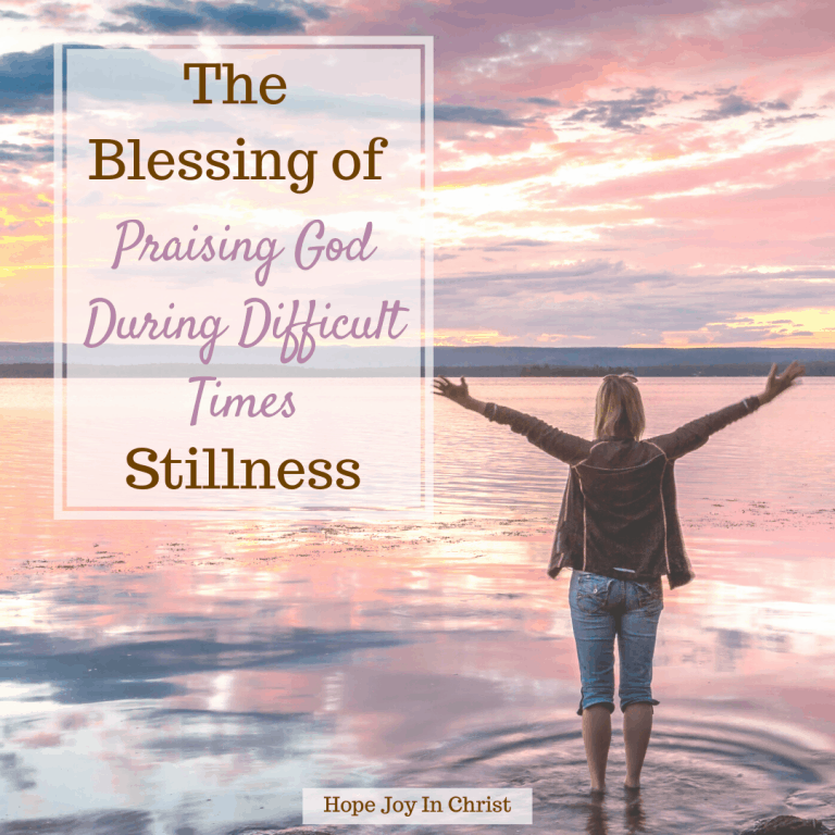 40 Day Fast Guide: Be Still and Know God More - Hope Joy in Christ