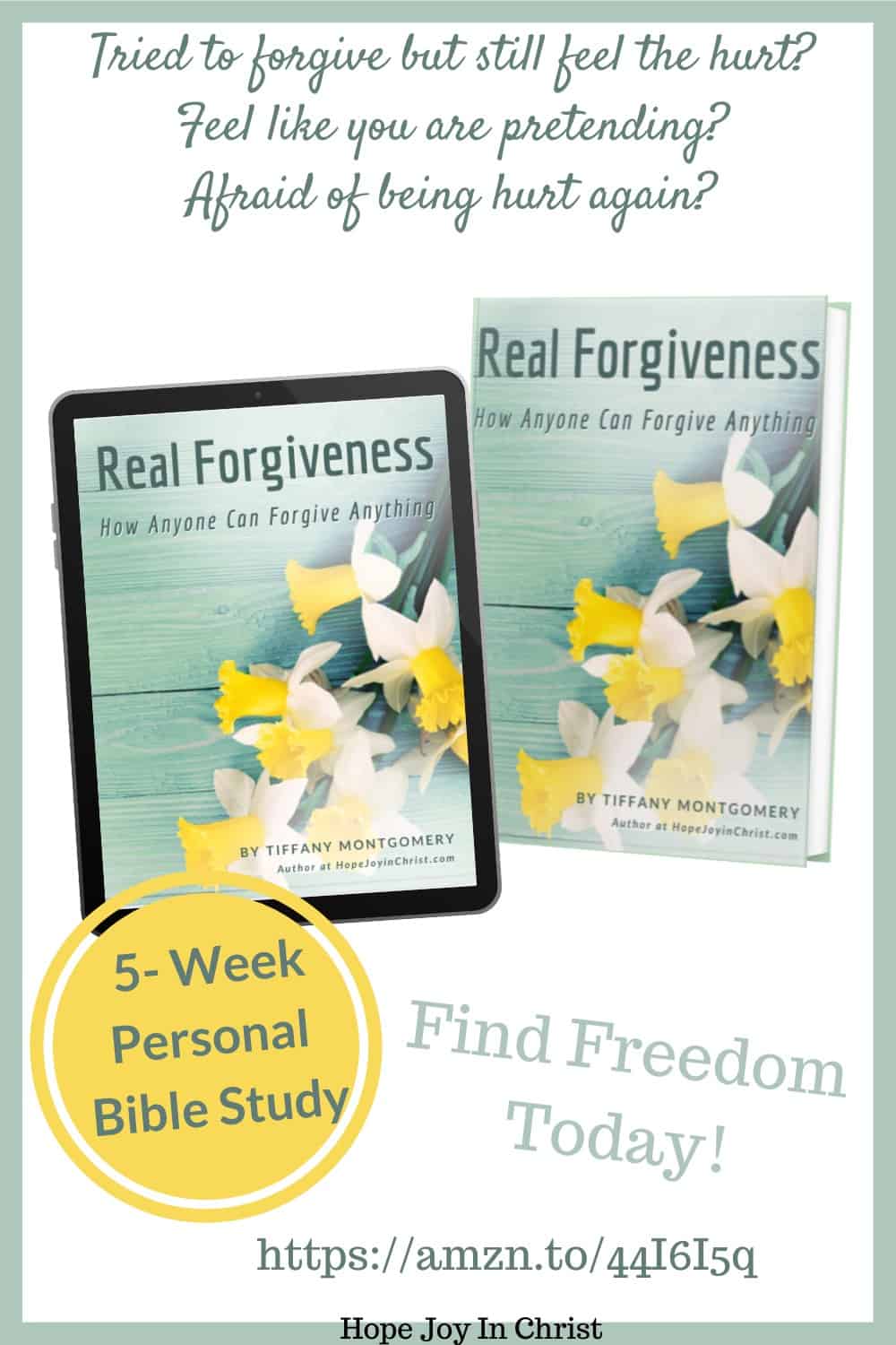 Real Forgiveness: How Anyone Can Forgive Anything - Hope Joy in Christ